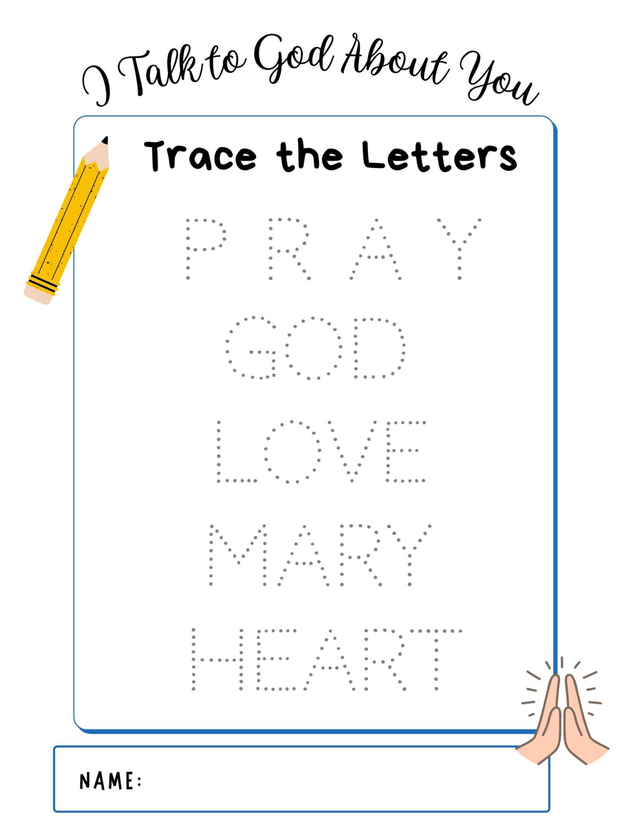 I Talk to God about You | En Route Books and Media